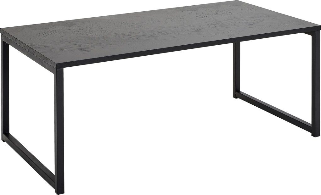 XXXLutz KONFERENČNÍ STOLEK, černá, kov, kompozitní dřevo, 110/60/45 cm MID.YOU - Konferenční stolky - 000575037301