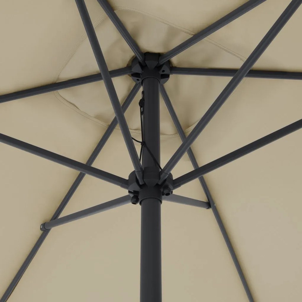 Doppler LIFE světle zahradní slunečník 250 x 200 cm béžová