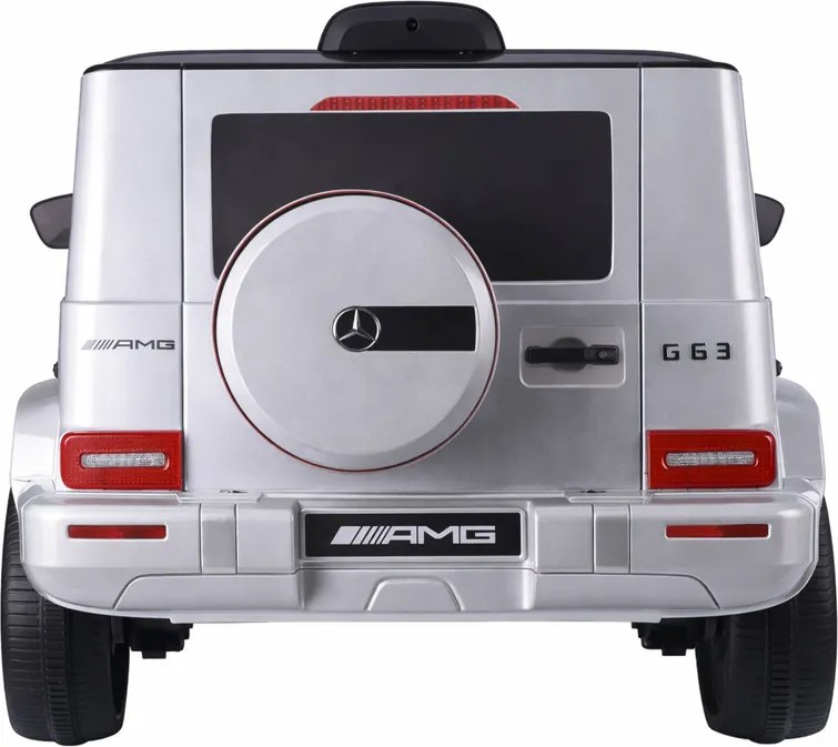 LEAN CARS Elektrické autíčko Mercedes G63 S306-1 stříbrné