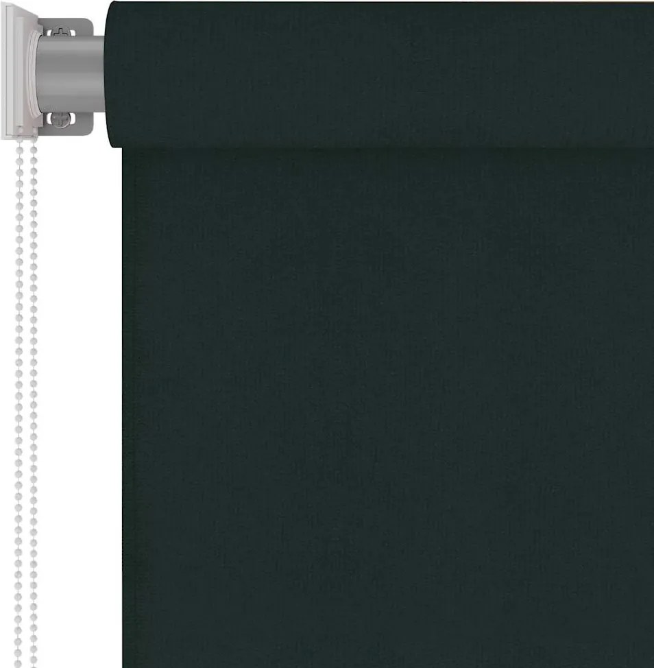 Venkovní roleta 225 (Š) x 140 (V) cm tmavě zelená HDPE 312817