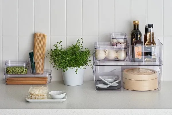 SMARTSTORE Organizér CompactClear, 0,6l (mini), 9,5 x 9,5 x 10,2 cm