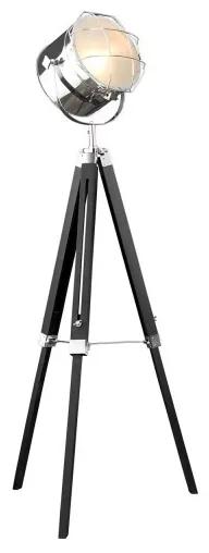 INV Stojací lampa Stativ  110-150 cm černá-chrom