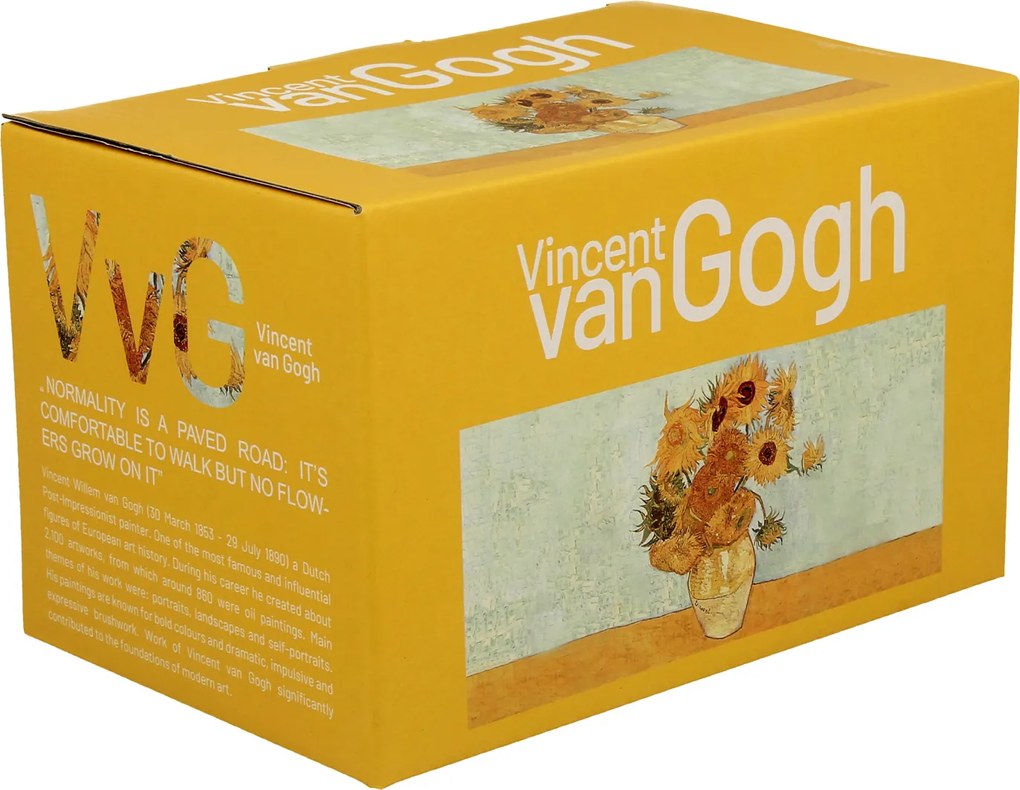 Porcelánový hrnek Van Gogh Sunflowers 350 ml sada 2ks