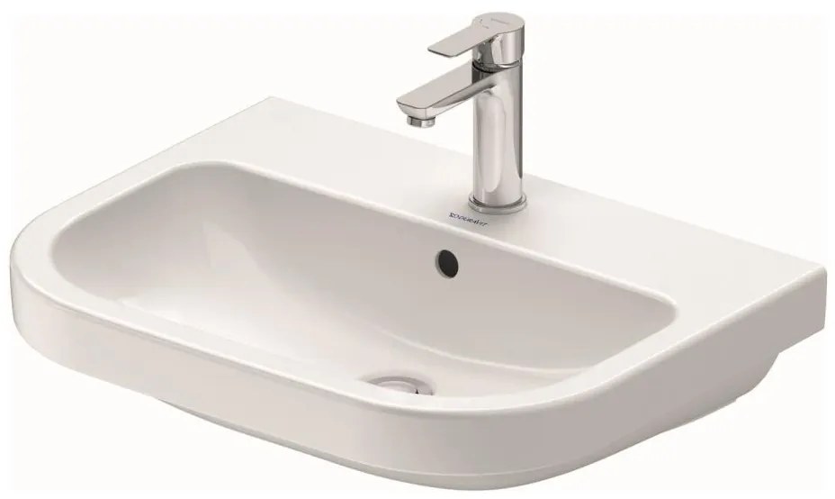 Duravit 23986000002 - Závěsné umyvadlo D-CODE 60x46 cm keramika/lesklá bílá