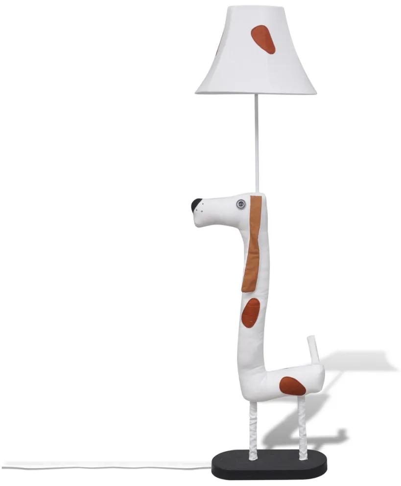 Doggy stojací lampa bílá