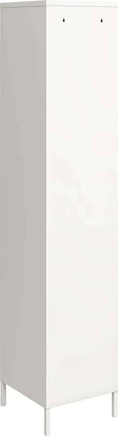 Bílá kovová skříň 38x185x40 cm Mission District – Støraa