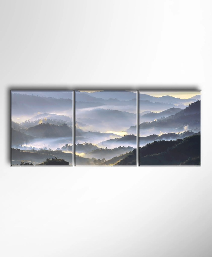 Malvis ® Obraz Jedno návrší ROZMĚR (šířka x výška): čtyřdílný čtverec 80x80 cm