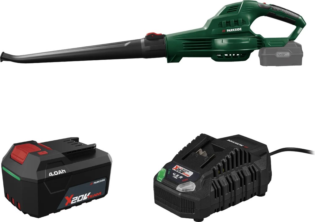 Parkside® Aku foukač listí Palb 20 A1, 4 Ah