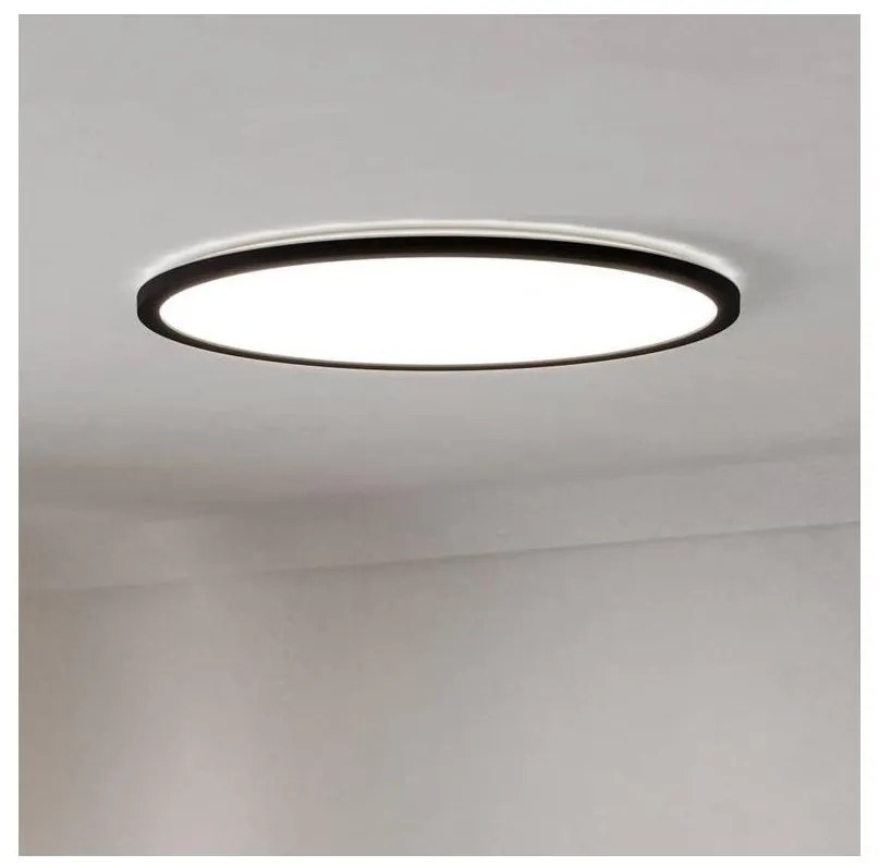 Eglo 901455-LED St. koupel. svítidlo ROVITO-R 16,8W/230V pr.50cm IP44 černá + DO