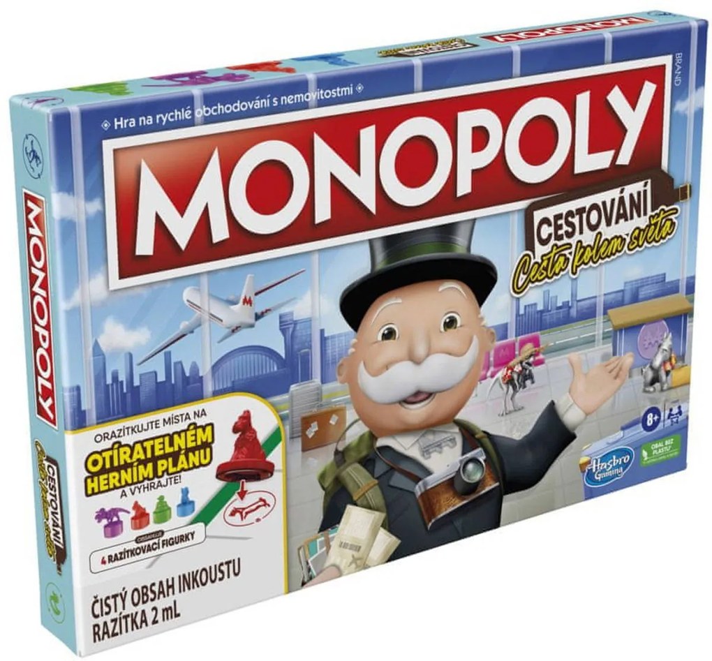 HASBRO Hra MONOPOLY Cesta kolem světa CZ *SPOLEČENSKÉ HRY* 14f4007634