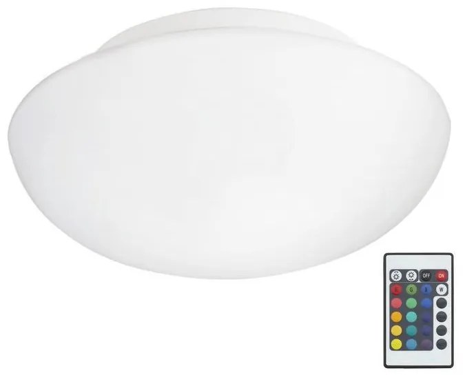 Eglo | Eglo 75352 - LED RGB Stmívatelné stropní svítidlo ELLA-C 2xE27/7,5W/230V + dálkové ovládání | EG75352