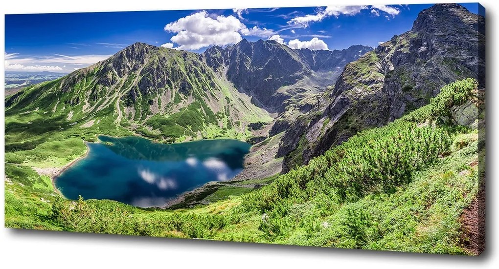 Foto obraz na plátně Černé jezero Tatry