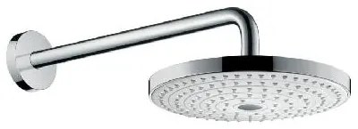 Hansgrohe Raindance Select S - Hlavová sprcha 240, 2 proudy, sprchové rameno 39 cm, bílá/chrom 26466400