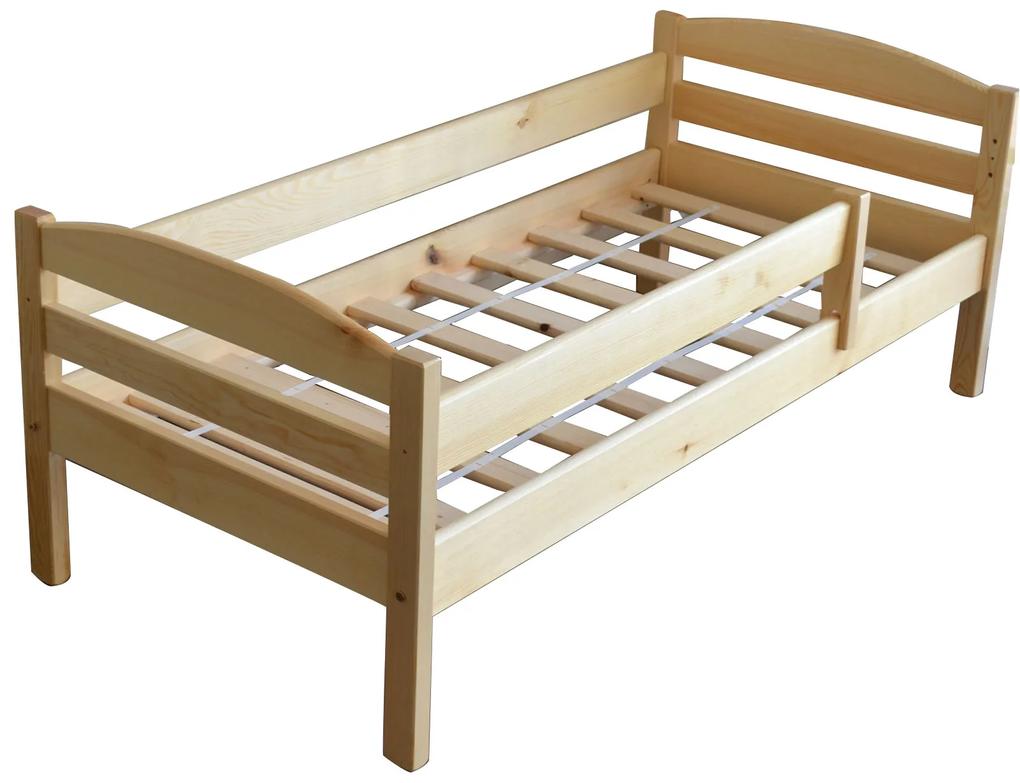 Amades Dětská postel ESTER 70 x 160 Povrchová úprava postele: Borovice (bez laku)