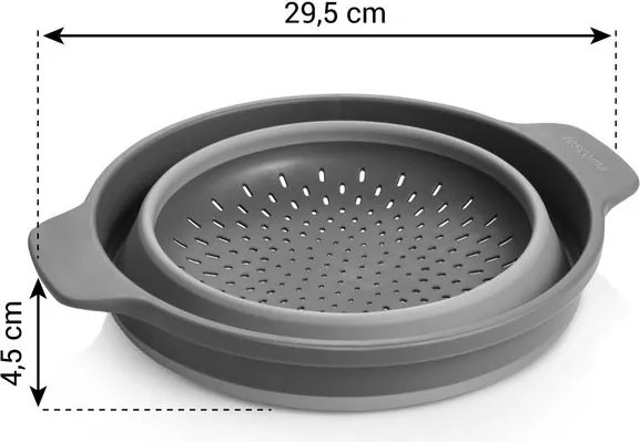 TESCOMA Cedník GrandCHEF ø 24 cm, skládací