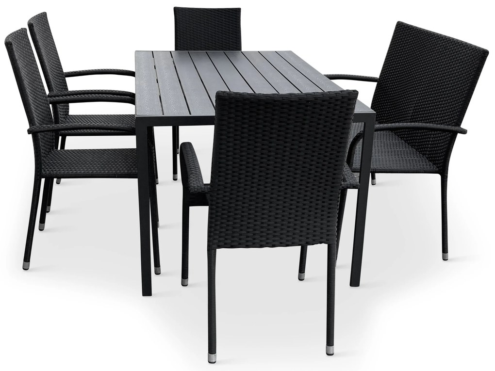 Noela Zahradní set Viking L + 4x židle Paris + 1x lavice Paris