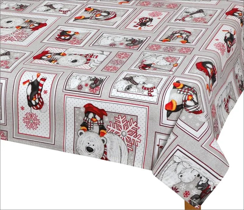 Bellatex Ubrus VÁNOCE Bílá 40x90 cm