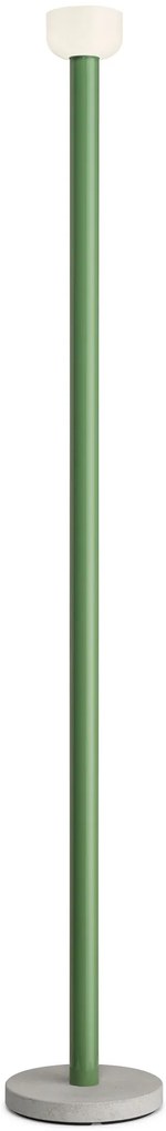 Flos F1070039 Bellhop Floor, zelená designová stojací lampa se stmívačem, 26W LED 2700K stmívatelná, výška 178cm