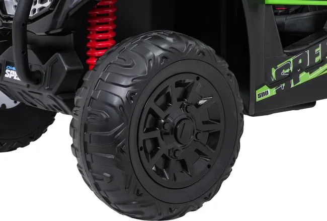 Elektrické terénní autíčko UTV LIFT zelené