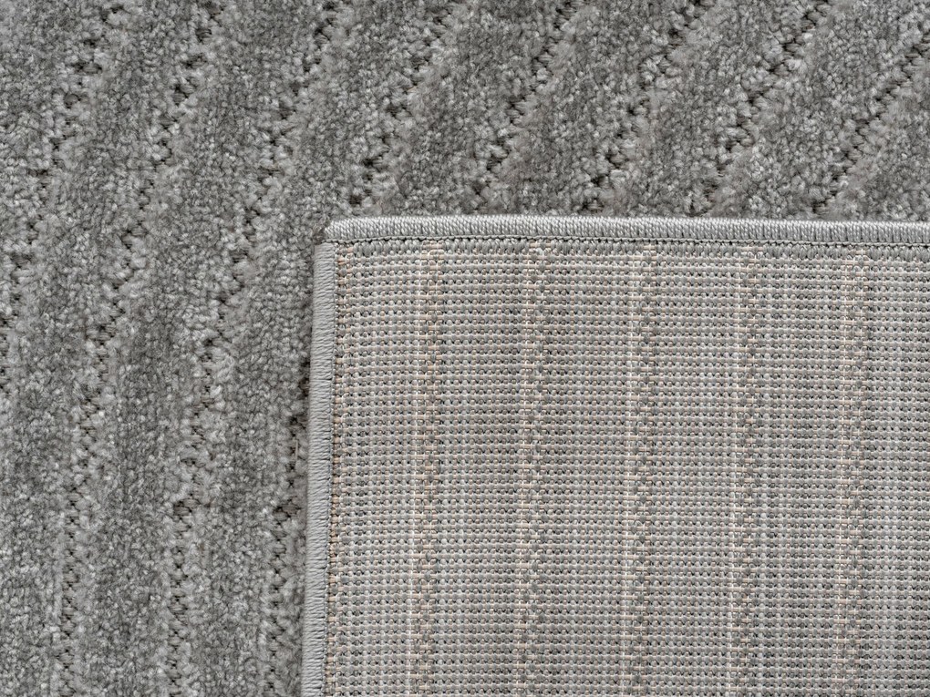 Ayyildiz, Kusový koberec Nova 1201 silver - na ven i na doma, 200x290, šedá, chodba / předsíň