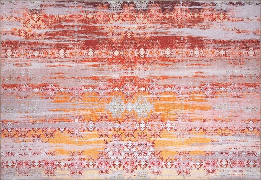 Conceptum Hypnose Kusový koberec Fusion Chenille - Red AL 172, Vícebarevná Rozměr koberce: 75 x 150 cm