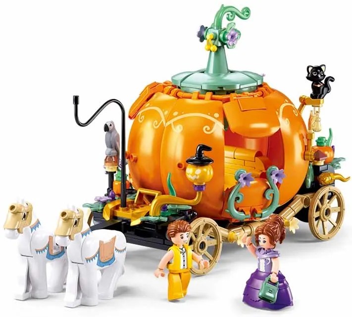 Sluban Girls Dream Pumpkin M38-B1176 Kouzelný dýňový kočár