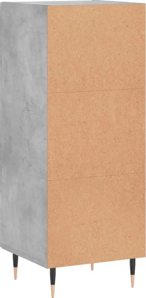vidaXL Příborník 34,5 x 34 x 90 cm kompozitní dřevo [828776] Barva: šedá sonoma