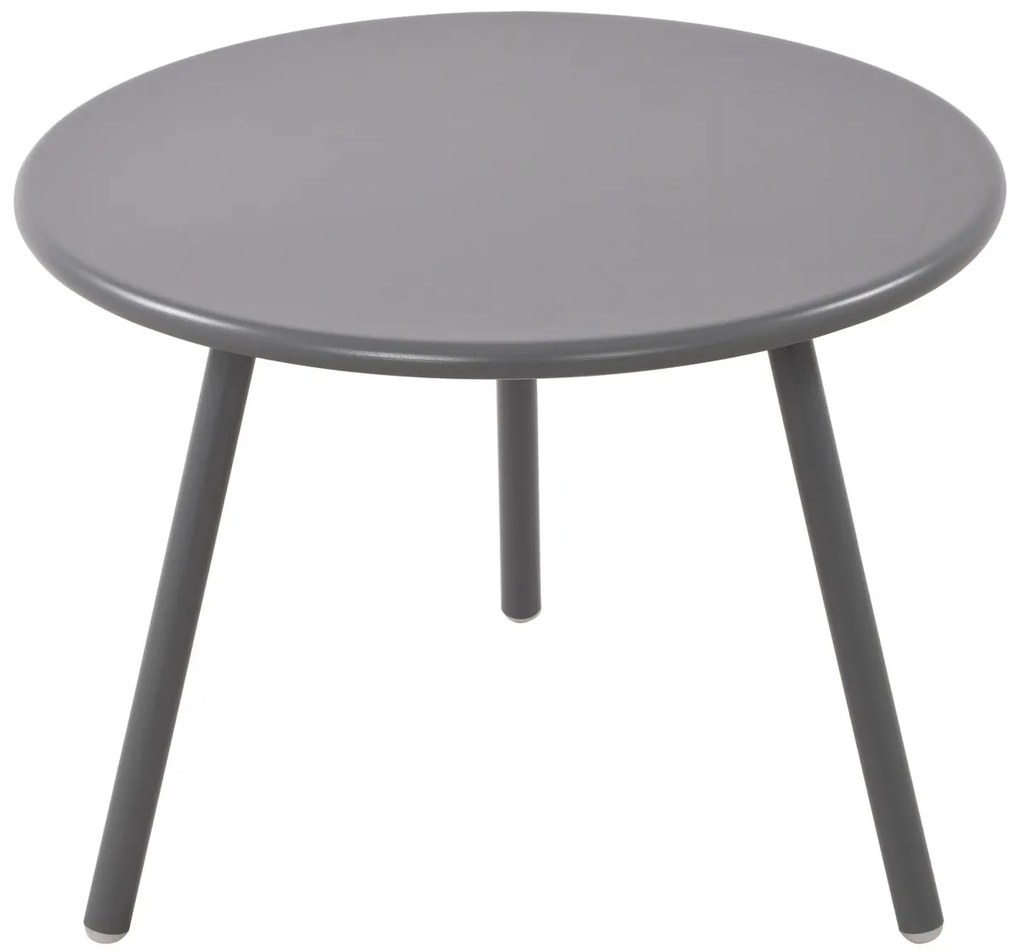 Konferenční stolek Minot - v45 x Ø60 cm - Tmavě šedá