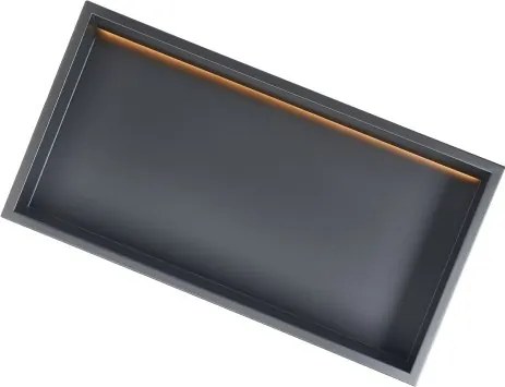 Sprchový výklenek, 33,0 × 63,5 × 10,2 cm VEVOR – 10,16 × 33,02 × 63,5 cm