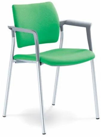 LD seating Konferenční čalouněná židle DREAM 111 bez područek Barva kostry černá kostra GALERIE - Čalounění LD seating LÁTKY 1 / DINO, ERA, ONE 2021 191130