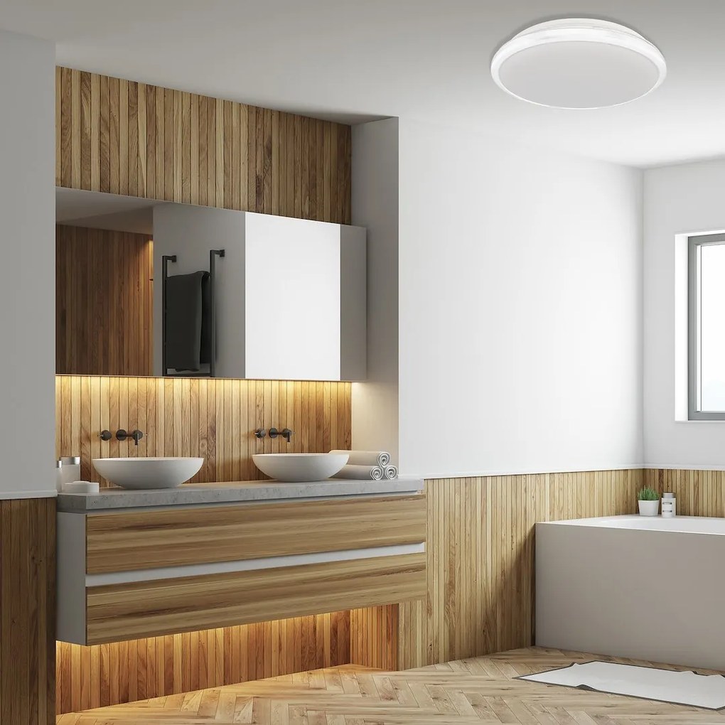 Stropní LED svítidlo Terma, 1x LED 24w, 4000k, w