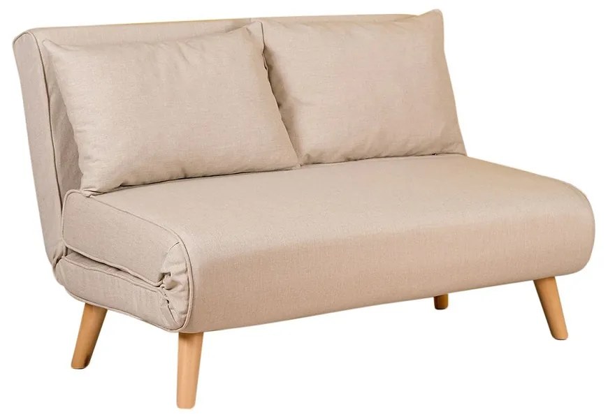 Designová rozkládací pohovka Felicitas 120 cm krémová