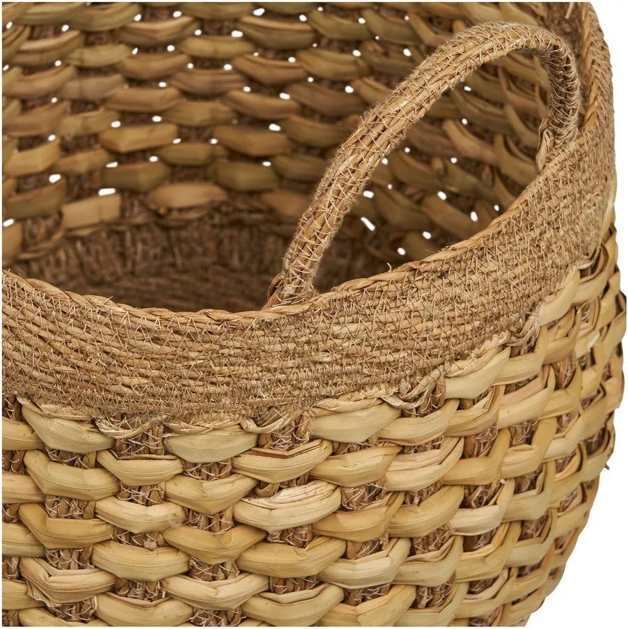 Květináče v sadě 2 ks z mořské trávy ø 38,5 cm Strahan – House Nordic