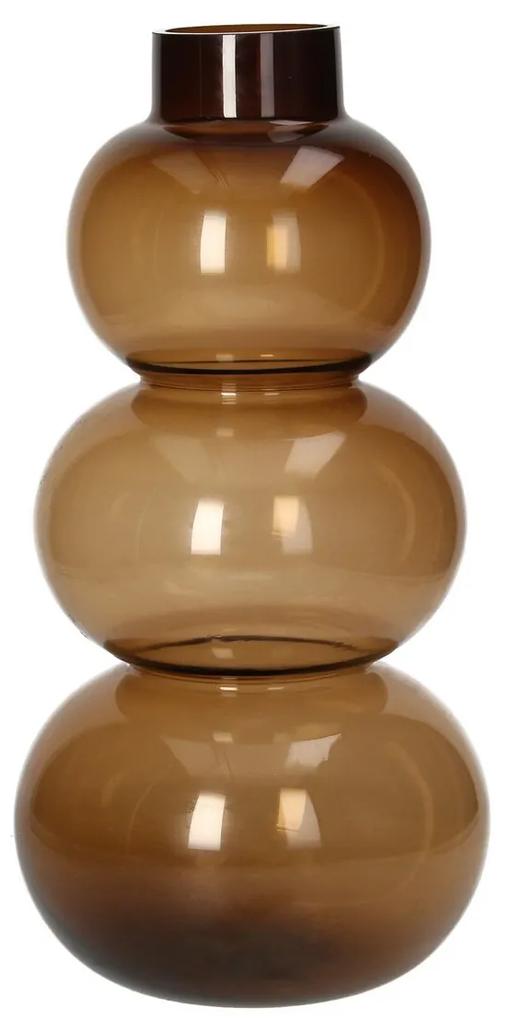Váza Bubble 37cm brown
