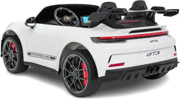 Elektrické autíčko Porsche 911 GT3 MP4 bílé
