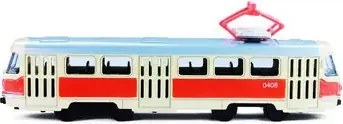 RAPPA Kovová česká retro tramvaj 16 cm / od 3 let
