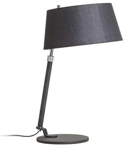 RENDL R12486 RITZY stolní lampa, dekorativní černá chrom