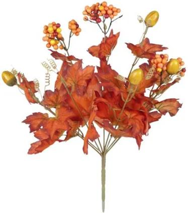 Podzimní dekorace, trs 39 cm