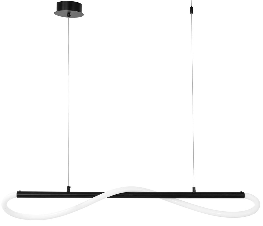 Toolight Stropní svítidlo LED APP853-CP Long Black