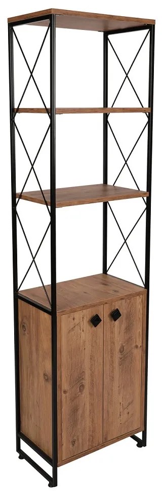 Designový regál Jaiana 180 cm borovice