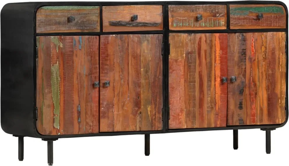 vidaXL Marketos Příborník masivní recyklované dřevo 140 x 35 x 76 cm