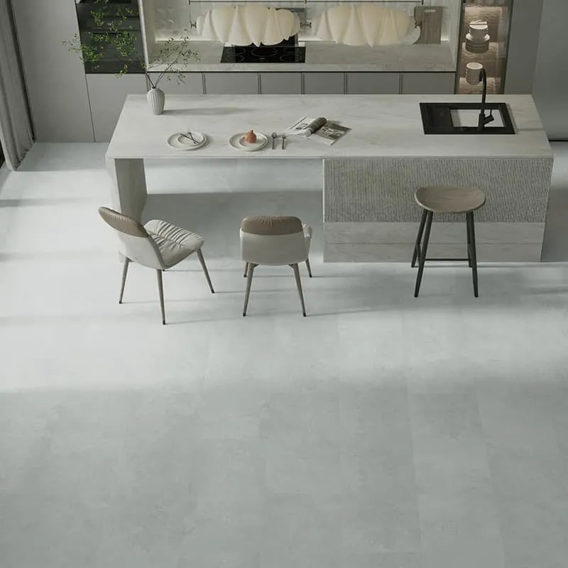 Vinylová plovoucí podlaha Area Floors Stone Click Rigid 5351 Beton světle šedý