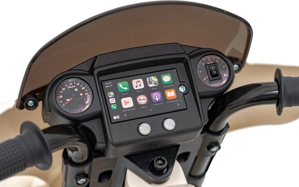 Ramiz Dětská motorka Chopper INDIAN bílá