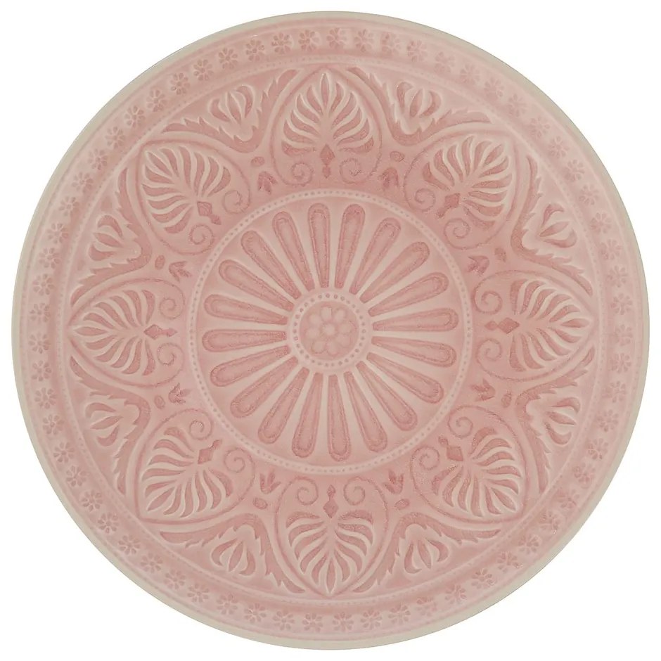 SUMATRA Talíř 31 cm - sv. růžová