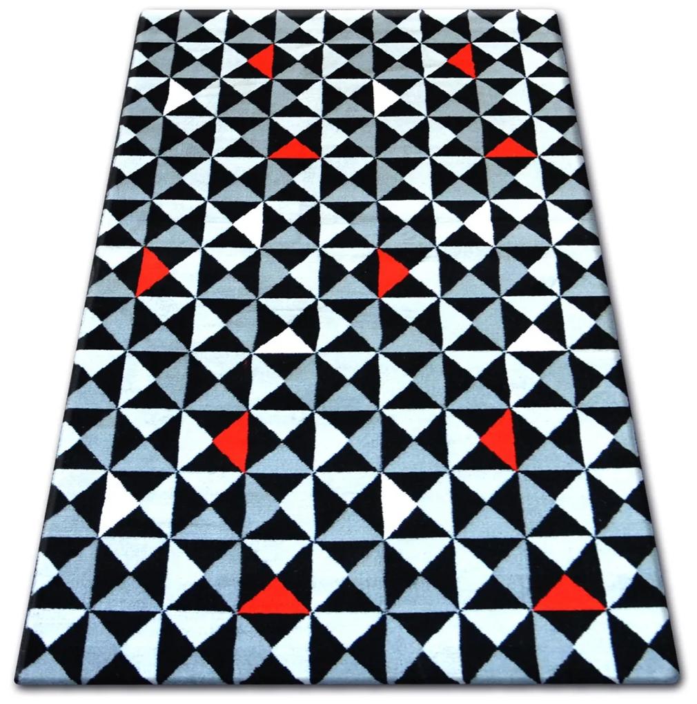 Kusový 3D koberec Flash Jigsaw šedý 160x225