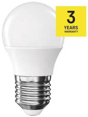 Emos lighting LED žárovka Classic Mini Globe / E27 / 6,5 W (60 W) / 806 lm / teplá bílá 1525733293