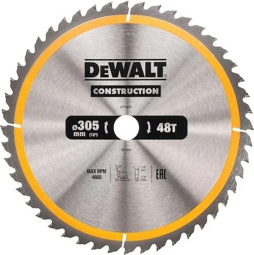 Pilový kotouč DeWALT DT1959-QZ CONSTRUCTION