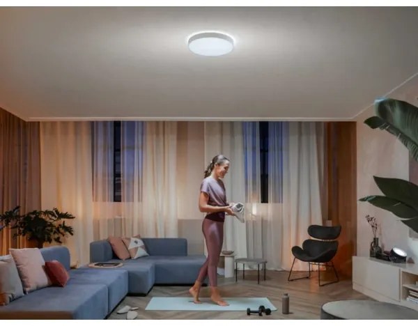 Philips - LED Stmívatelné stropní svítidlo Hue ENRAVE L LED/33,5W/230V bílá + DO