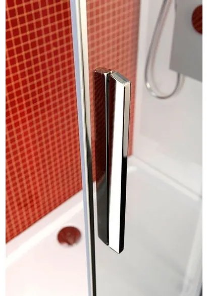 Polysan Lucis Line Sprchové dveře 160 cm, chrom/čiré sklo, DL4315