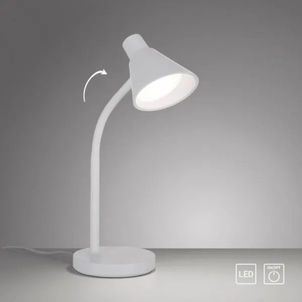 JUST LIGHT. 11248-16 - LED Flexibilní stolní lampa PIXIE LED/4,5W/230V bílá